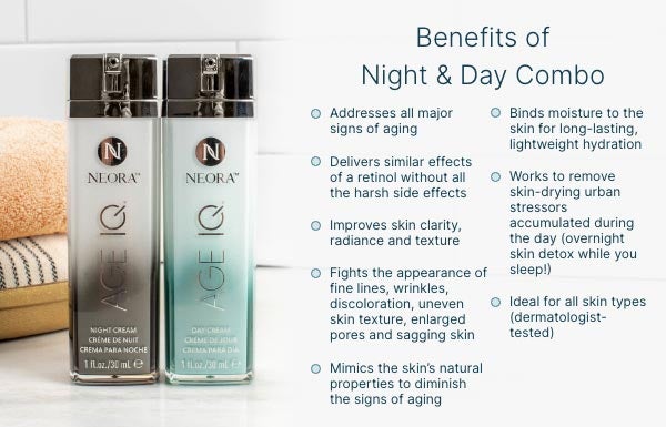Age IQ® Night & Day Combo | Anti-Aging Hydrating Face Creams