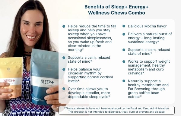 Neora Wellness Chews Combo | Energy Boost & Sleep Support Chews
