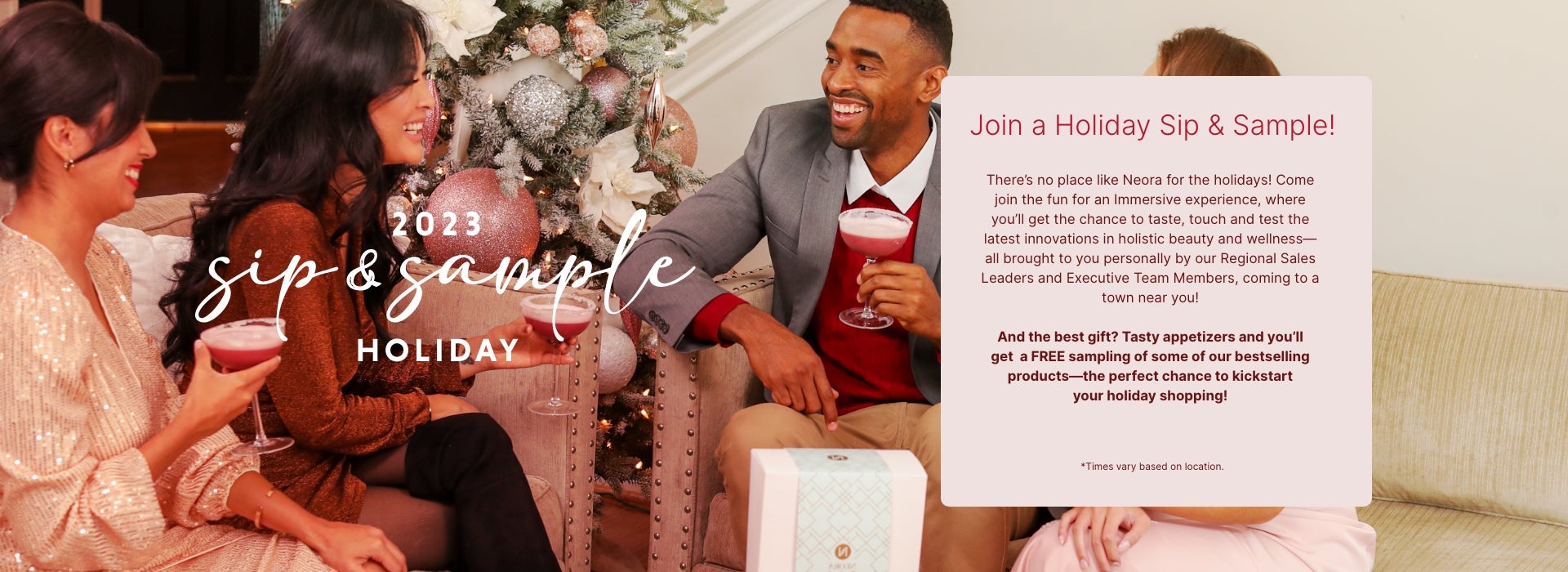 Neora | Tour | Sample Exclusive Holistic Skincare & Wellness